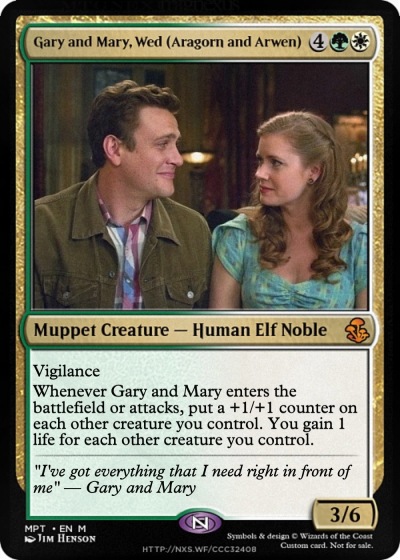 MTGNexus - Gary and Mary, Wed (Aragorn and Arwen)