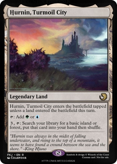 MTGNexus - Hurnin, Turmoil City