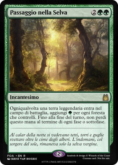 MTGNexus - Passaggio nella Selva