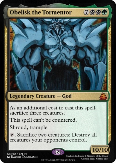 MTGNexus - Obelisk the Tormentor