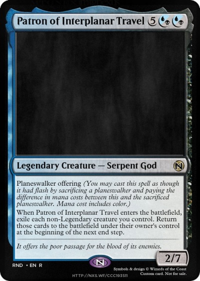 MTGNexus - Patron of Interplanar Travel