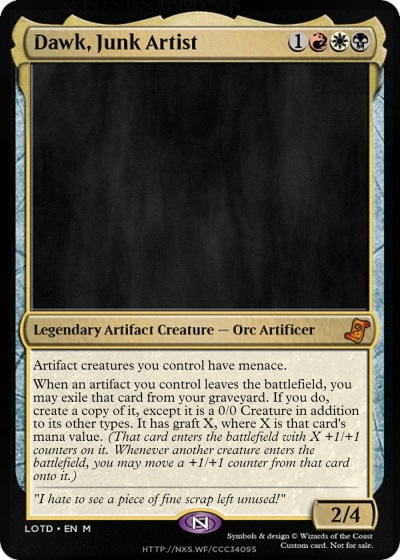 MTGNexus - Dawk, Junk Artist