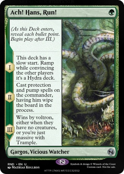 MTGNexus - Ach! Hans, Run!
