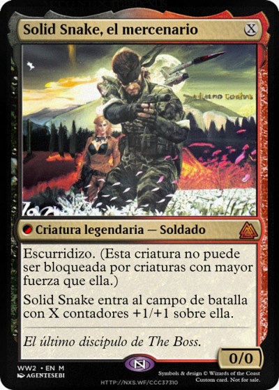 MTGNexus - Solid Snake, el mercenario