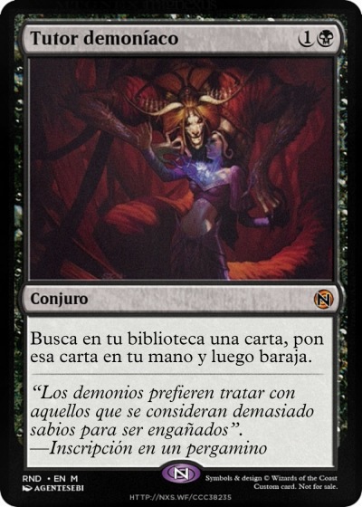 MTGNexus - Tutor demoníaco