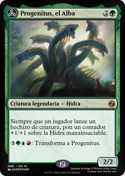 MTGNexus - Progenitus, el Alba // Progenitus, Destructora de Mundos