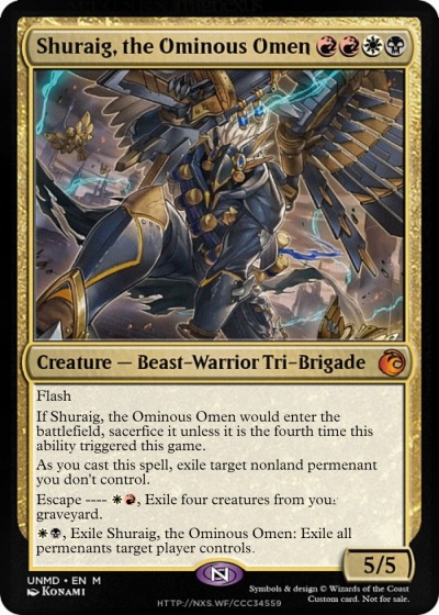 Mtgnexus Shuraig The Ominous Omen