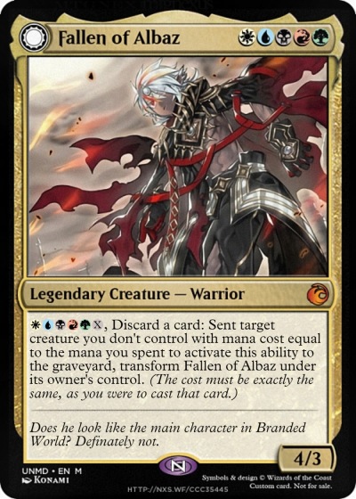 MTGNexus - Fallen of Albaz // Painbow the All Dragon