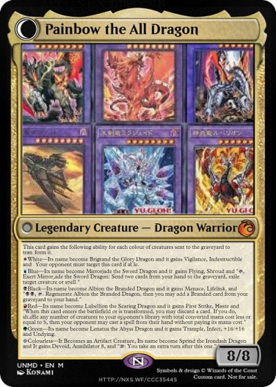 MTGNexus - Fallen of Albaz // Painbow the All Dragon