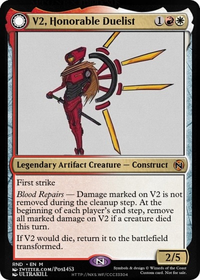 MTGNexus - V2, Honorable Duelist // Knuckleblaster