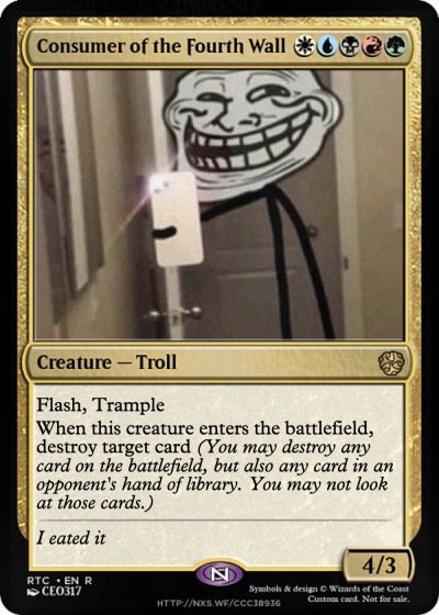 MTGNexus - Consumer of the Fourth Wall