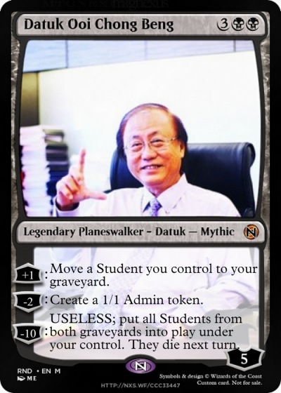 MTGNexus - Datuk Ooi Chong Beng