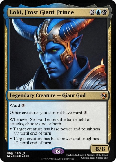 MTGNexus - Loki, Frost Giant Prince