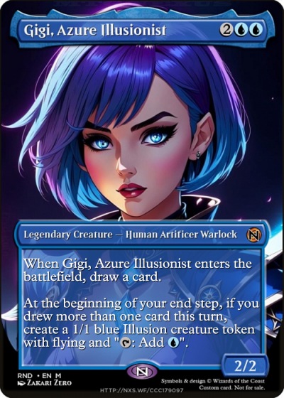 MTGNexus - Gigi, Azure Illusionist