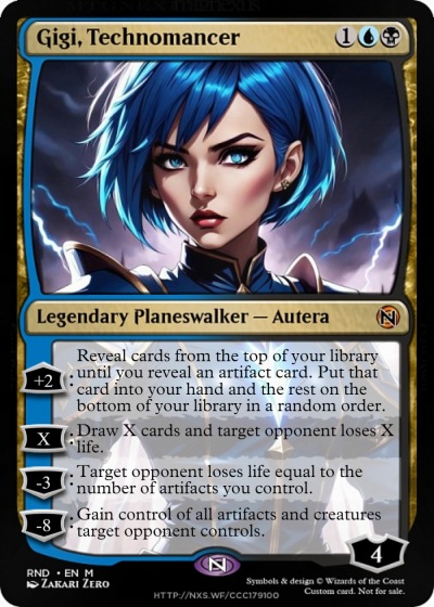 MTGNexus - Gigi, Technomancer