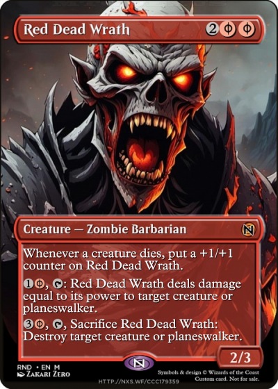 MTGNexus - Red Dead Wrath