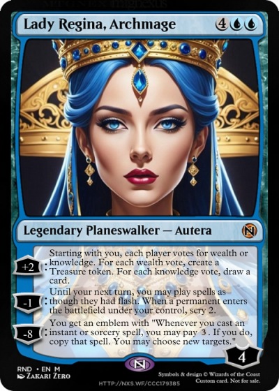MTGNexus - Lady Regina, Archmage
