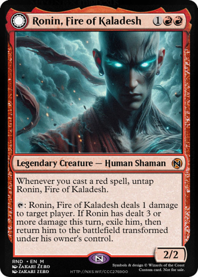 MTGNexus - Ronin, Fire of Kaladesh // Ronin, Roaring Flame
