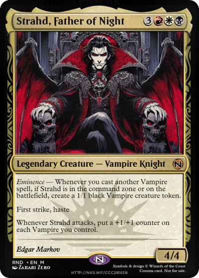 MTGNexus - Strahd, Father of Night