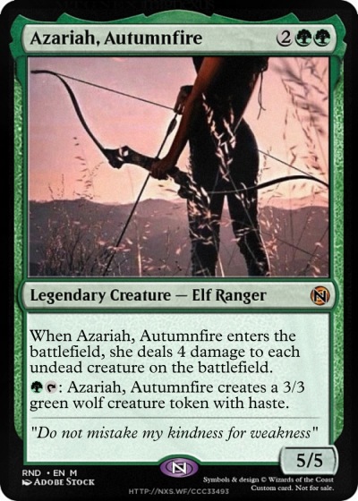 MTGNexus - Azariah, Autumnfire