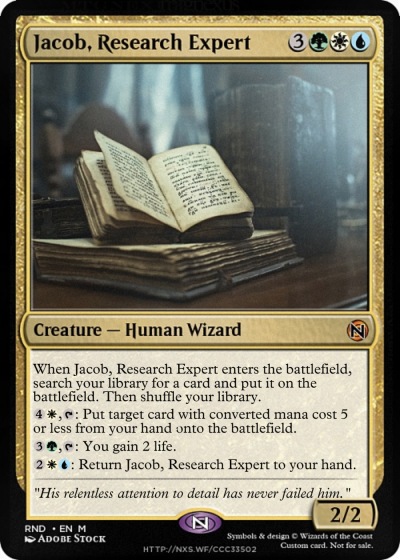MTGNexus - Jacob, Research Expert