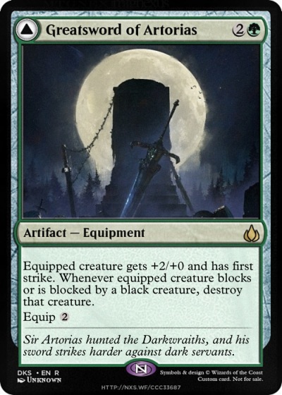 Greatsword Of Artorias Caiva Cosplay Greatsword Of Artorias (Dark