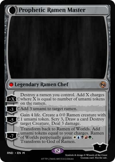 MTGNexus - Ramen of Worlds // Prophetic Ramen Master