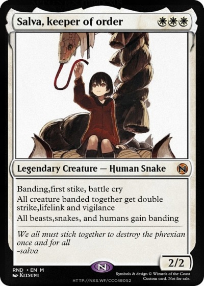 MTGNexus - Salva, keeper of order