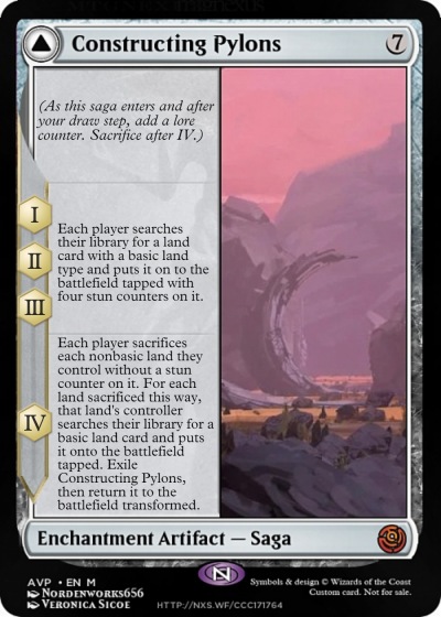 MTGNexus - Constructing Pylons // Terraforming Platform