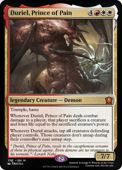 MTGNexus - Duriel, Prince of Pain