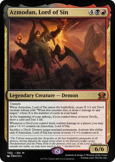 MTGNexus - Azmodan, Lord of Sin