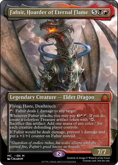MTGNexus - Fafnir, Hoarder of Eternal Flame