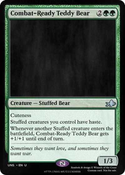 MTGNexus - Combat-Ready Teddy Bear