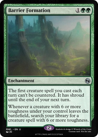 MTGNexus - Barrier Formation