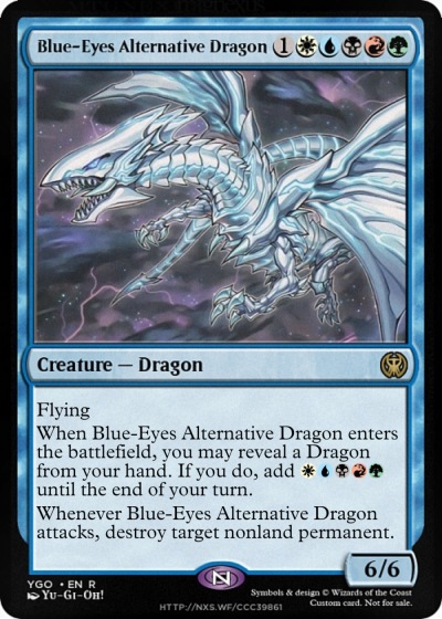 MTGNexus - Blue-Eyes Alternative Dragon