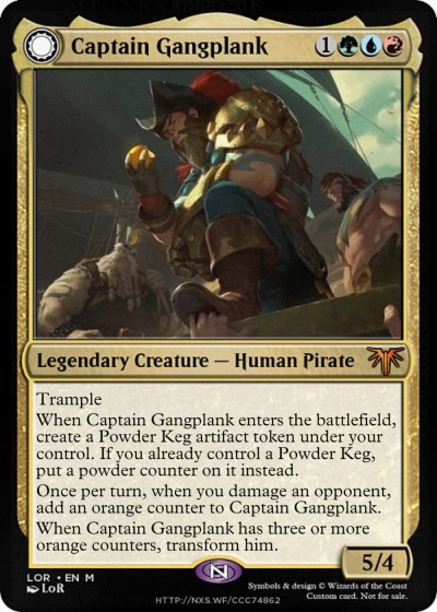 MTGNexus - Captain Gangplank // Gangplank, the Saltwater Scourge