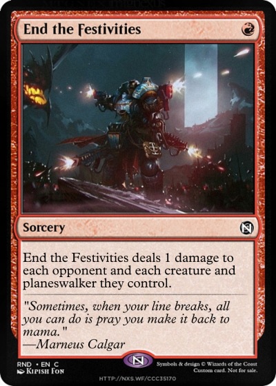 MTGNexus - End the Festivities