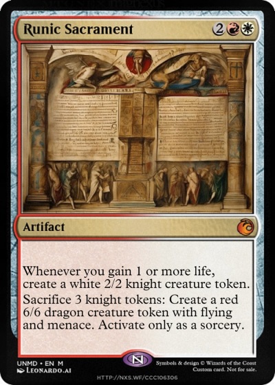 MTGNexus - Runes of Templar Sacrament