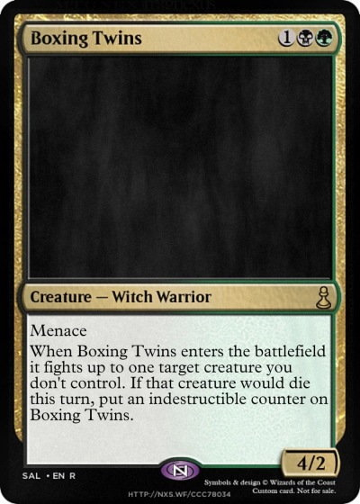 MTGNexus - Boxing Twins