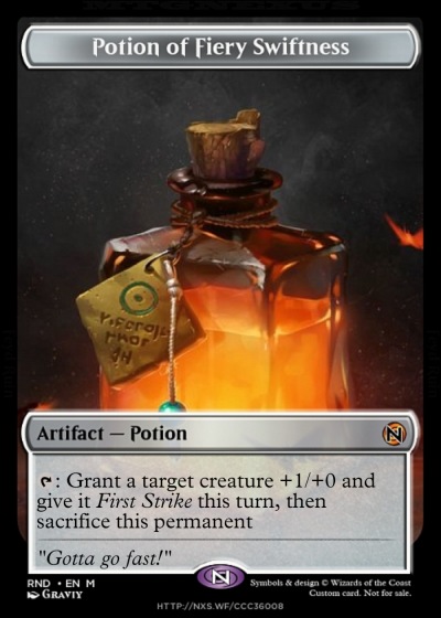 MTGNexus - Potion of Fiery Swiftness