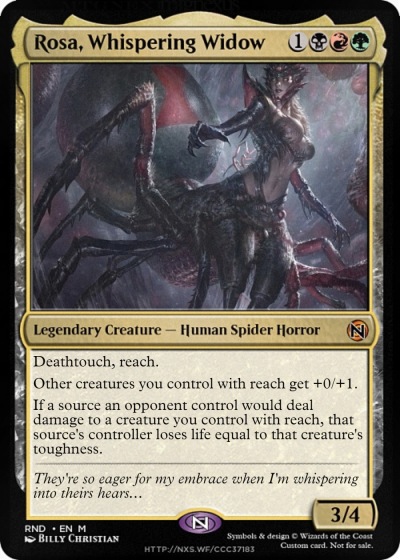 MTGNexus - Rosa, Whispering Widow