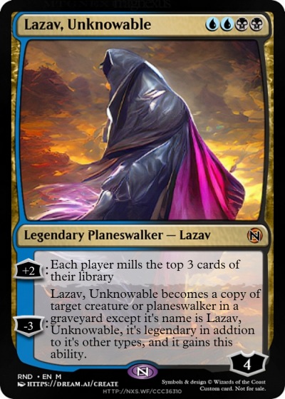 MTGNexus - Lazav, Unknowable