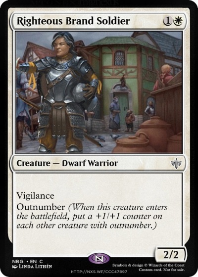 MTGNexus - Righteous Brand Soldier