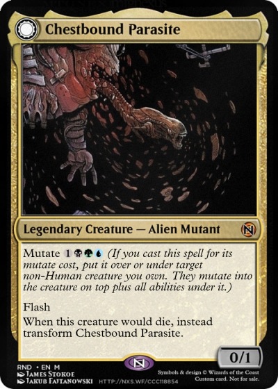 MTGNexus - Chestbound Parasite // Xenomorph