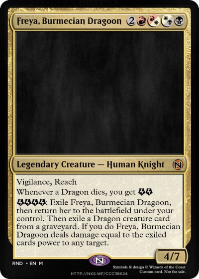 MTGNexus - Freya, Adept Dragoon