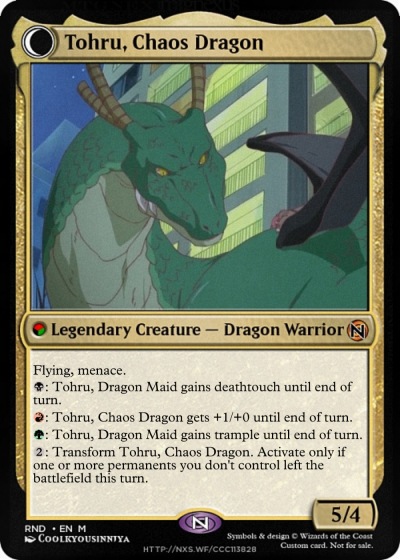 MTGNexus - Tohru, Dragon Maid // Tohru, Chaos Dragon