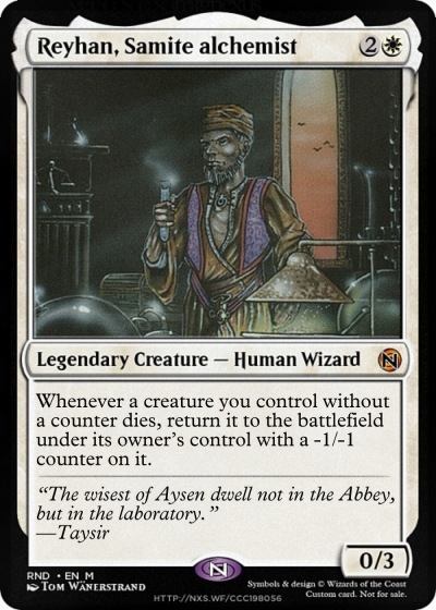 MTGNexus - Reyhan, Samite alchemist