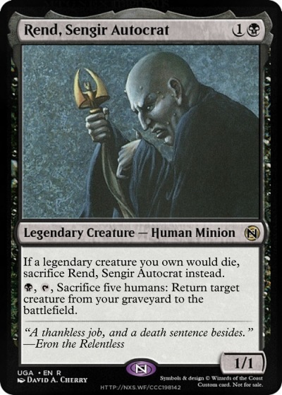 MTGNexus - Rend, Sengir Autocrat
