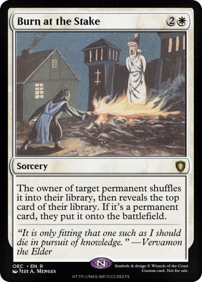 MTGNexus - Burn at the Stake