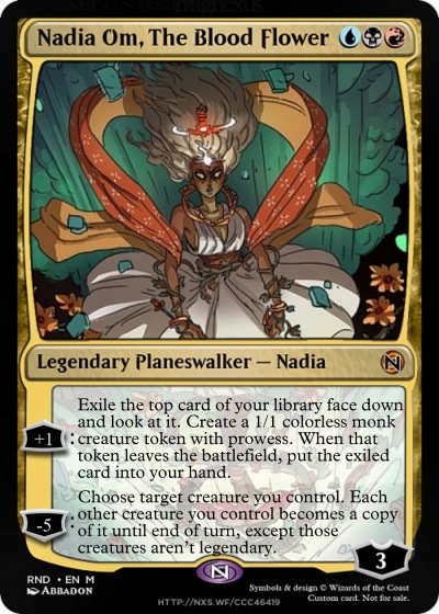 MTGNexus - Nadia Om, The Blood Flower